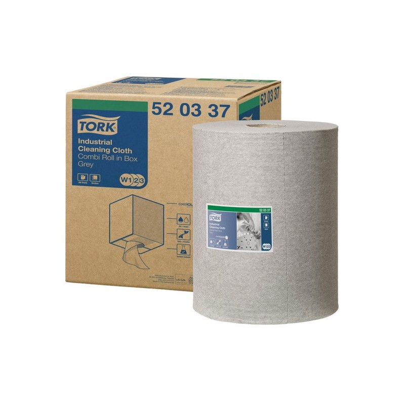 Tork Lingettes de nettoyage premium pour l'industrie 520 - Rouleau ...