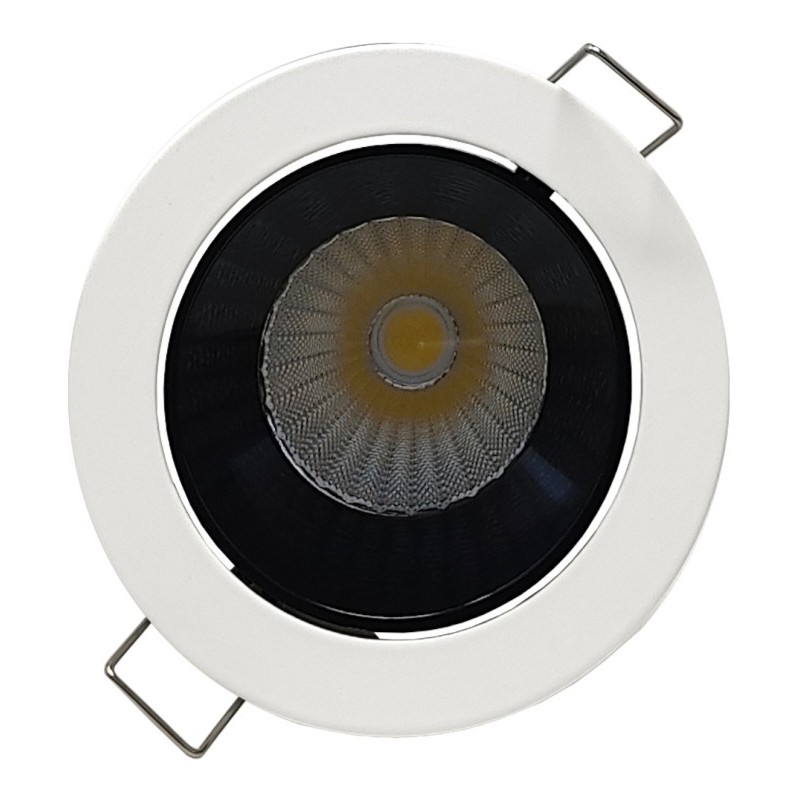 Downlight LED 15W - Orientable - BLANC - NOIR - IRC+92 - UGR13