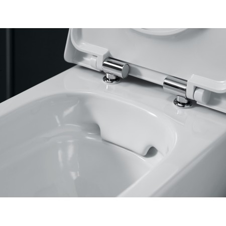 Geberit Smyle Square WC suspendu à chasse d'eau encastrée